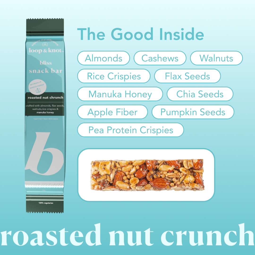 Bliss Snack Bar | Roasted Butter Nut – LoopandKnot